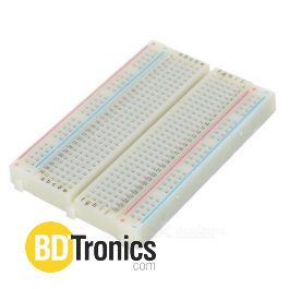 Medium Size Breadboard MB102 400 Points Solderless Prototype Breadboard ...