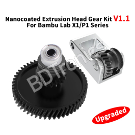 Bambu Lab X1/ P1S Extruder Drive Gear Kit V1.1 Nanocoated High ...