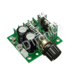DC12V-40V 10A PWM Adjustable DC Motor Speed Controller Regulator in ...