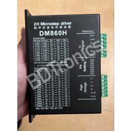 DM860H Original DSP High Current 7.2A Stepper Motor Driver Controller with Fan for NEMA 23 NEMA ...