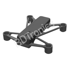 120mm Micro Drone Frame Quadcopter Frame with Camera Mount for 1020 ...