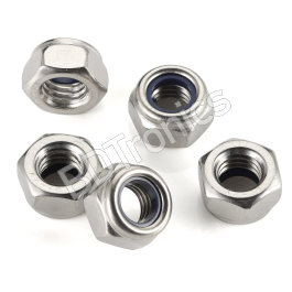 M4 Stainless Steel SS Hex Self-Locking Nut (5 pcs) in Bangladesh