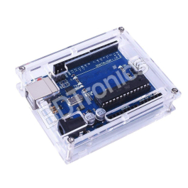 Acrylic Case for Arduino UNO R3 with Sticker and Instructions (Good ...
