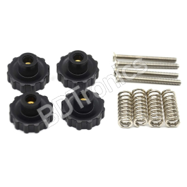Heated Bed Platform Leveling Spring M3 Hand Screw Nuts Set Knob for 3D ...
