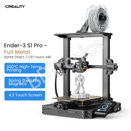 Creality Ender 3 S1 Pro 3D Printer with CR Touch Auto Leveling FDM 3D Printer + 300°C High-Temp ...