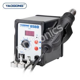YAOGONG 858D Hot Air Gun 700W Soldering Station SMD Rework Repair Tool ...