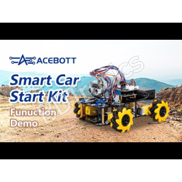ACEBOTT Smart Line Following Robot Car Starter Kit Mecanum Wheel ...
