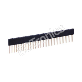 Male-Female Pin Stackable Header Single Row 1x40 Pins 2.54mm Pitch ...