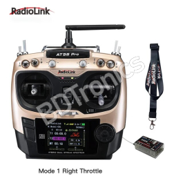 Radiolink AT9S PRO 12 Channels 2.4GHz RC Transmitter with R9DS Receiver ...