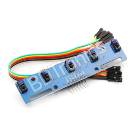 5 Channel Tracking Sensor Tracking Module Infrared Sensor TCRT5000L for ...