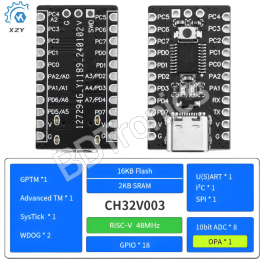 CH32V003 Development Board 48Mhz 32-bit RISC-V Microcontroller in Bangladesh