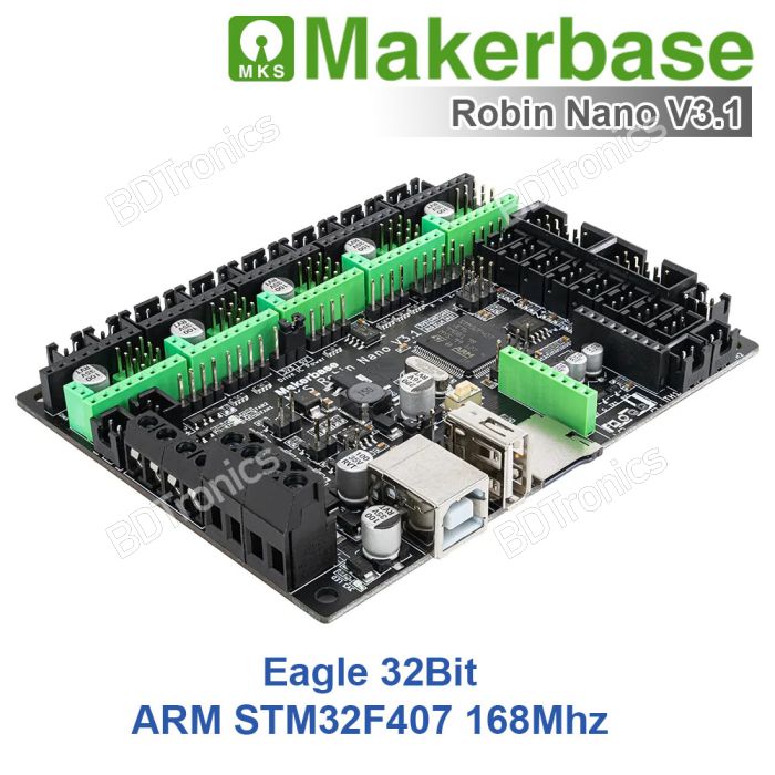 MKS Robin Nano V3.1 Eagle 32Bit 168Mhz STM32 F407 3D Printer Controller ... MKS Robin Nano V3.1 Eagle 32Bit 168Mhz STM32 F407 3D Printer Controller ...