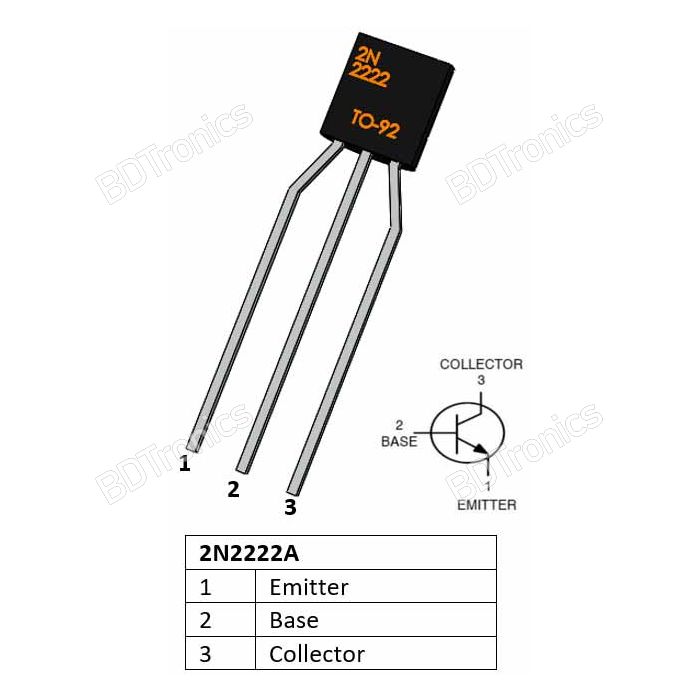 2N2222A PN2222A (TO-92) Transistor Pinout, Equivalent,, 44% OFF 2N2222A PN2222A (TO-92) Transistor Pinout, Equivalent,, 44% OFF