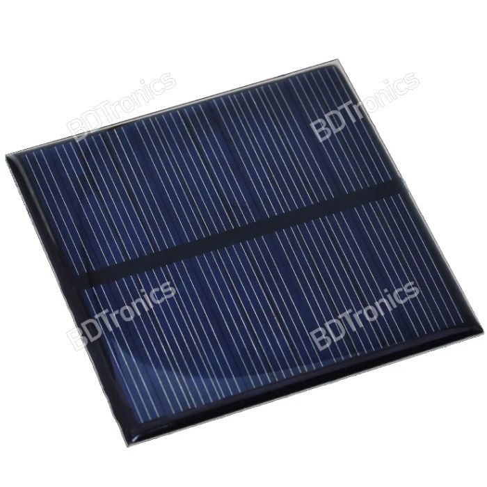Mini 6V 150mA 0.9W Polycrystalline Solar Panel 80*80mm in Bangladesh