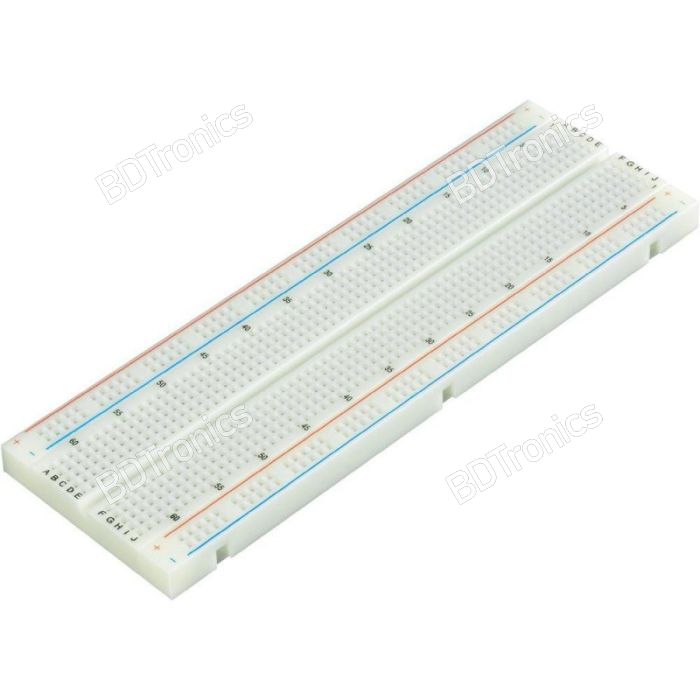 Standard Size Breadboard MB102 830 Points Solderless Prototype ...