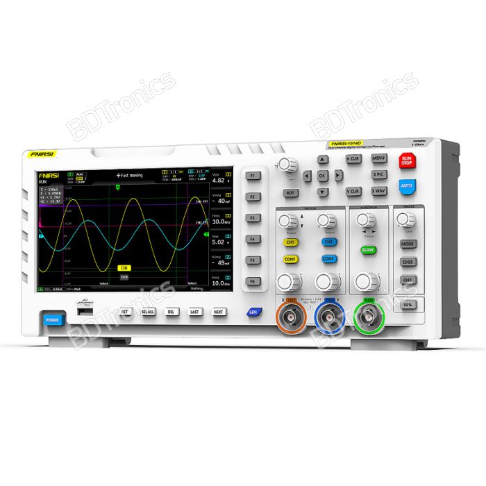 FNIRSI-1014D Dual Channel 100Mhz 1GSa/s 2 In 1 Oscilloscope Signal ...