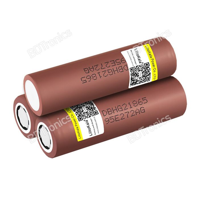 LiitoKala HG2 3.7v 3000mah 18650 Lithium Ion EV Grade Battery in Bangladesh
