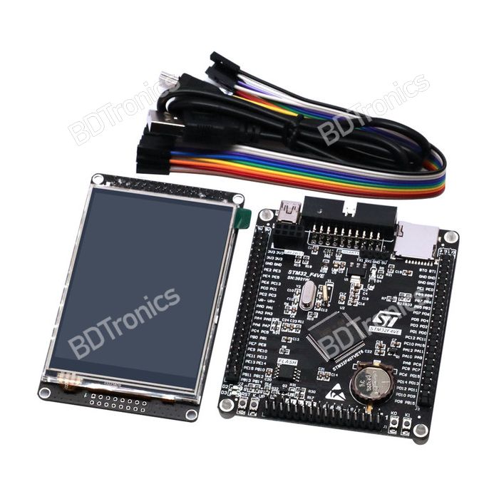 Stm32f407vet6 Arm Cortex M4 Stm32 Development Board 3 2 Tft Lcd With Touch Screen In Bangladesh