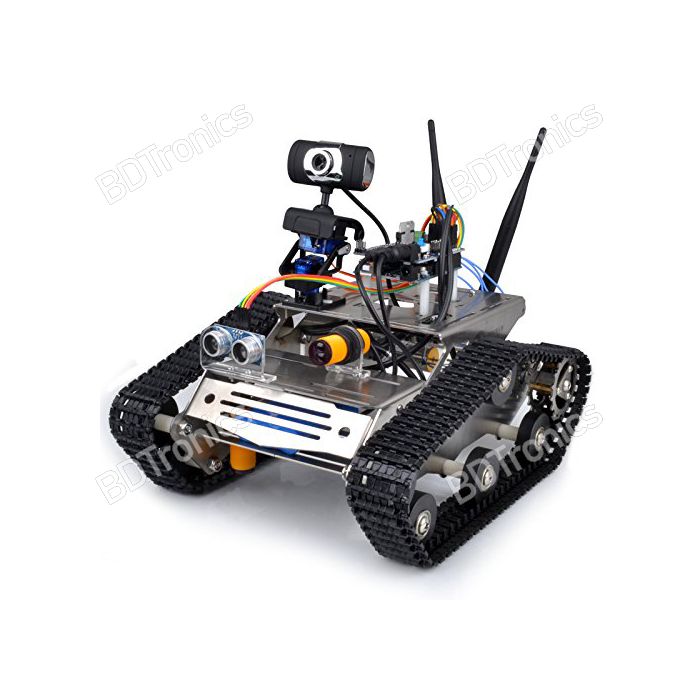 Wireless Wifi Caterpillar Smart Educational Robot Car Tank Kit for ...