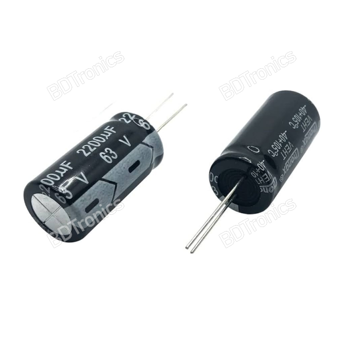 2200uF 63V Radial Electrolytic Capacitor price in BD