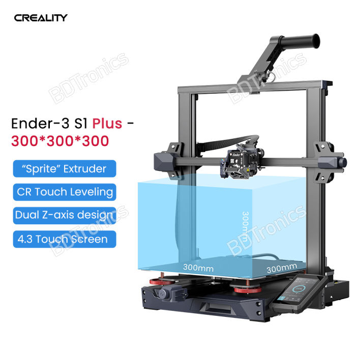 Creality Ender 3 S1 Plus 3D Printer 300*300*300mm Large Build Size FDM ...