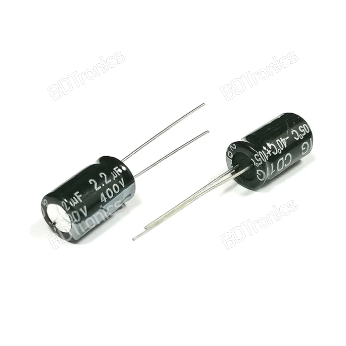 2.2uF 400V Radial Electrolytic Capacitor price in BD