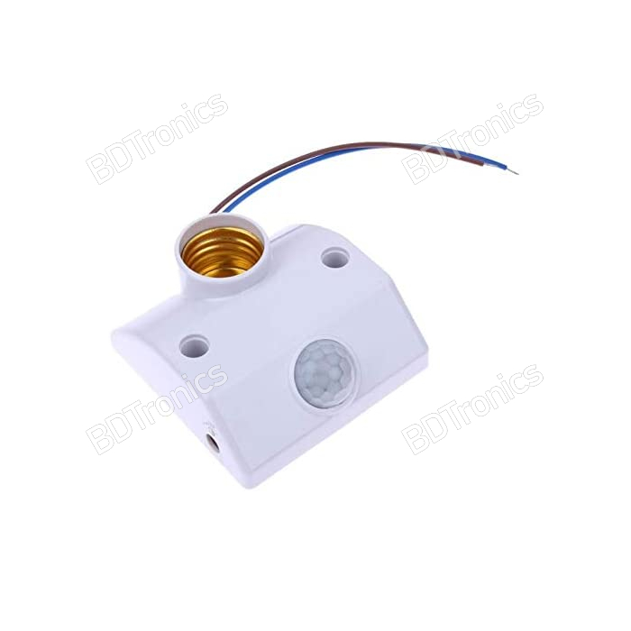 E27 200v AC PIR Motion Sensor Automatic Day Night Switch Lamp Holder ...