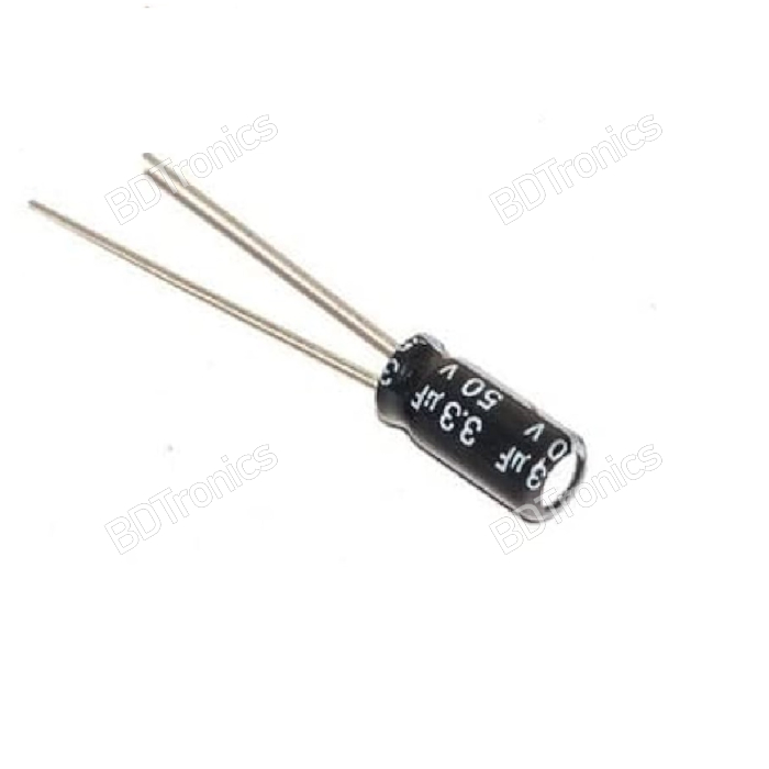3.3uF 50V Radial Electrolytic Capacitor price in BD