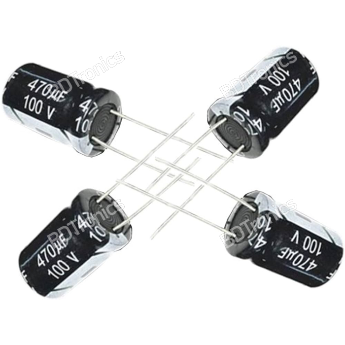 470uF 100V Radial Electrolytic Capacitor price in BD