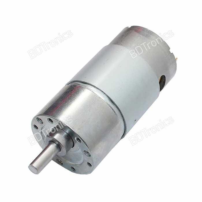 DC 12V 300RPM Geared Motor High Torque 37GB-550 Gear Motor price in BD
