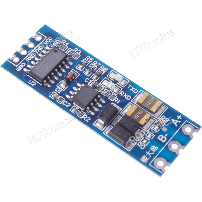 SCM TTL to RS485 Converter and 485 to UART Serial Port Automatic Flow ...