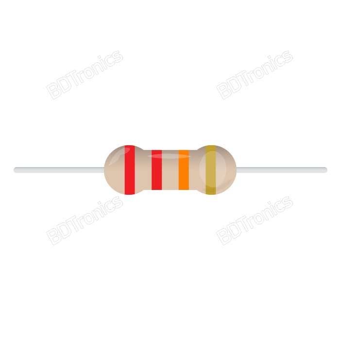 22K Ohm 1/4W Resistor price in BD