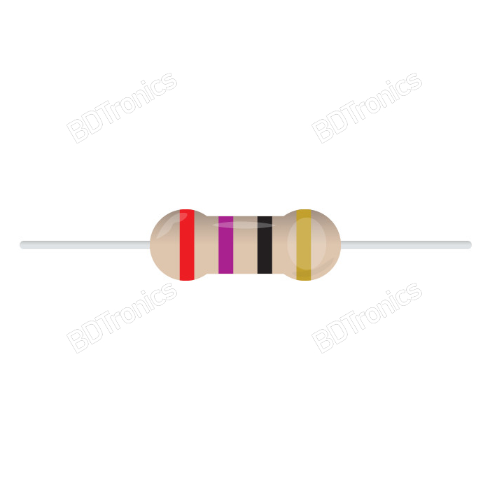 27 Ohm 1/4W Resistor price in BD