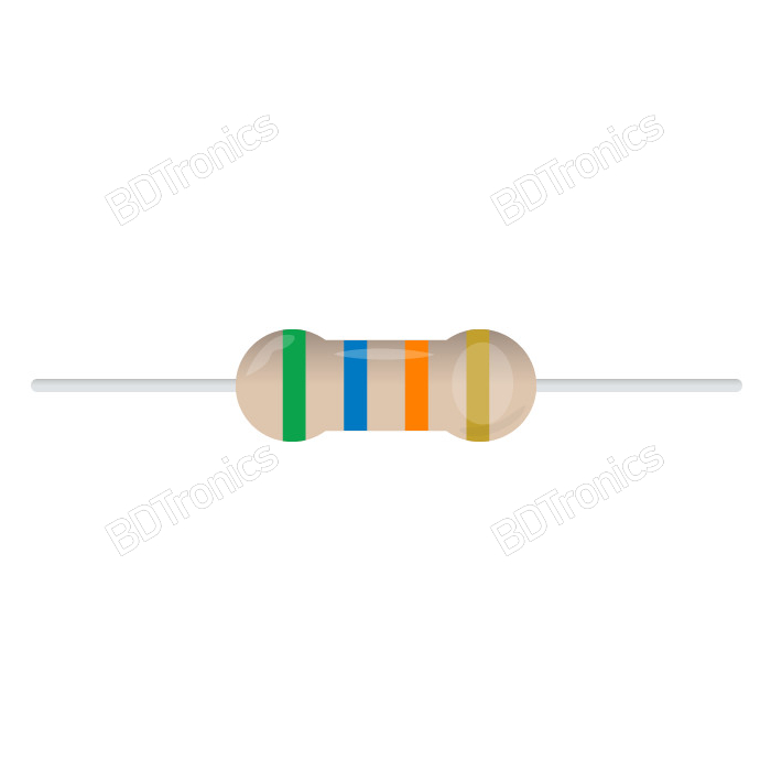 56K Ohm 1/4W Resistor price in BD