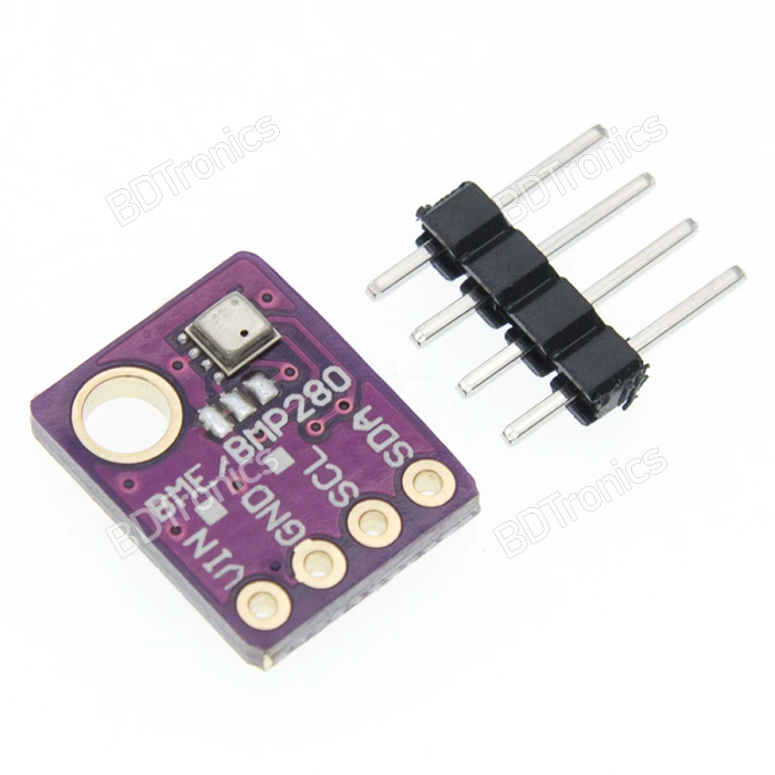 BME280 5V Digital Barometric Pressure Sensor + Temperature + Humidity ...