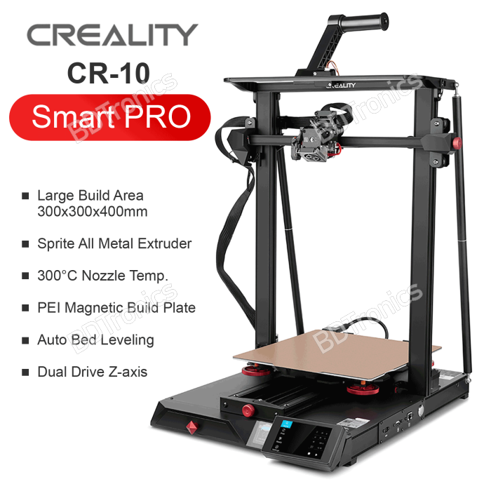 Creality CR-10 Smart PRO 3D Printer All-metal Direct Drive FDM 3D Printer Support 300 ℃ price in BD