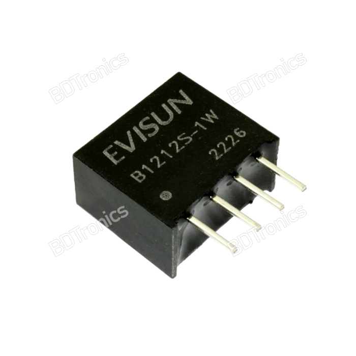 B1212S-1W Isolated Switching Power Supply 12VDC to 12VDC (DC-DC ...