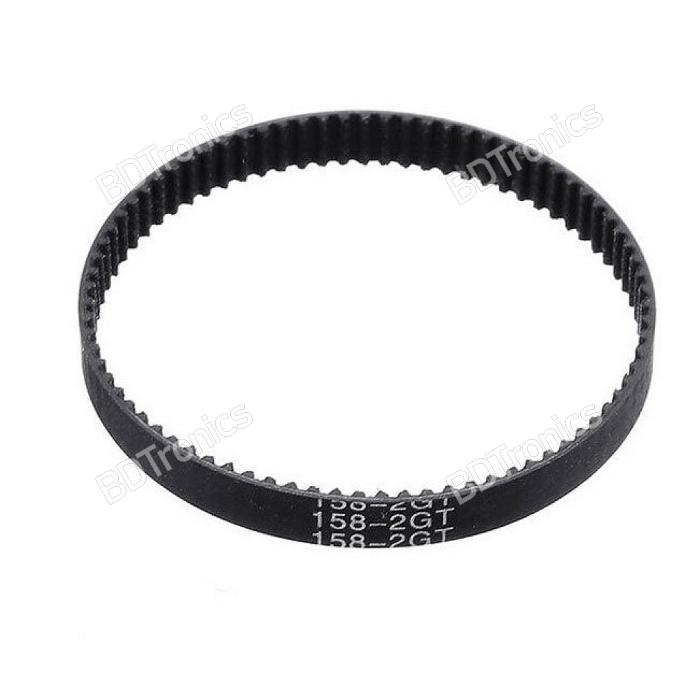 GT2 Timing Belt 158mm Long 6mm Width Closed Loop Rubber Belt for 3D ...