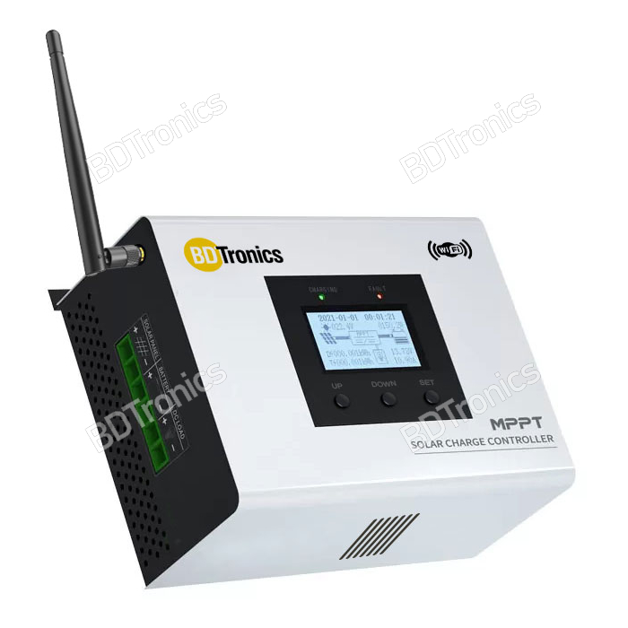 MTC2440W 12V/24V 40A MPPT Solar Charge Controller with built-in WiFi ...