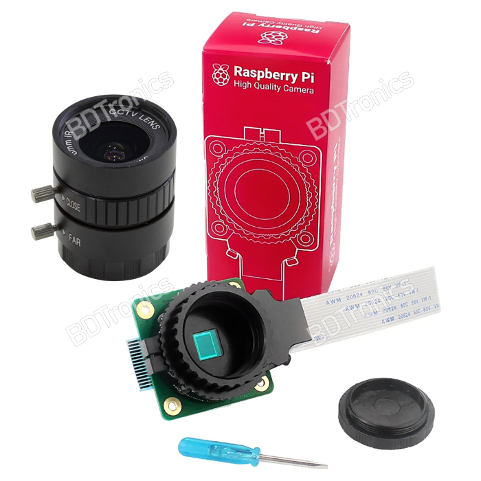 Raspberry Pi HQ Camera 12.3MP IMX477 with CGL 6mm CS Fixed IR 3.0 ...