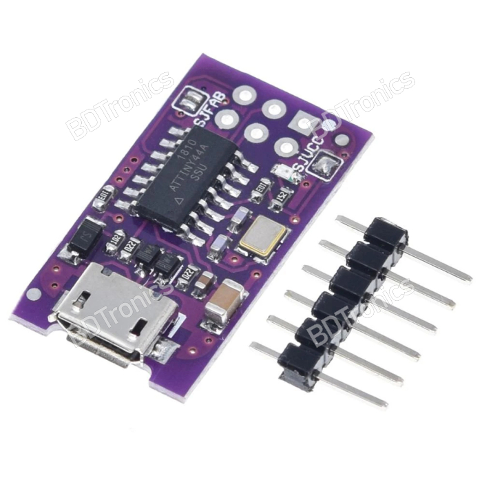 Micro Usb Tiny Avr Isp Attiny44 Attiny45 Attiny85 Usbtinyisp Programmer Price In Bd
