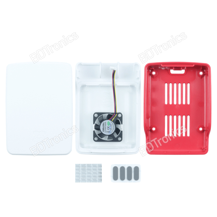 Raspberry Pi 5 Case (Red-White) price in BD