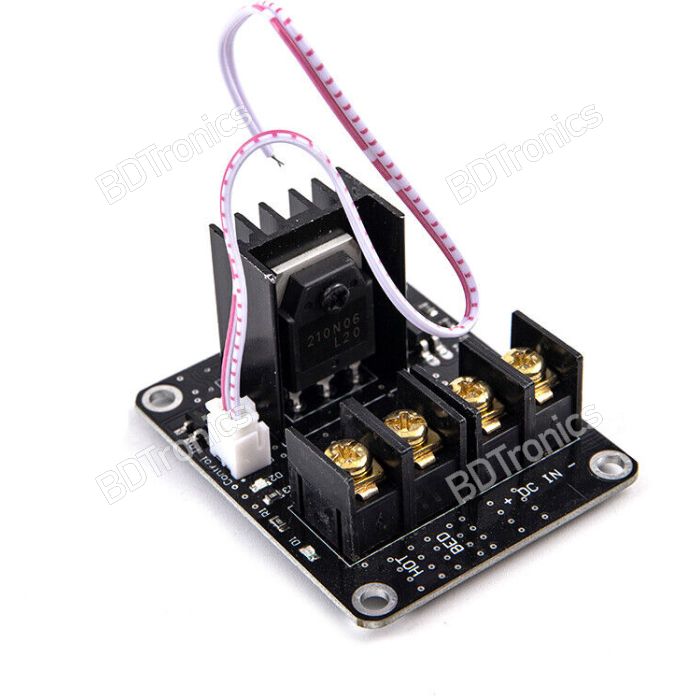 Heated Bed Power Module High Current 25A MOSFET MOS25 Controller for 3D ...