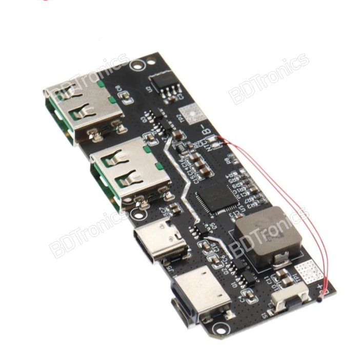 22.5W 4.5A Bi-Directional QC3 QC4 PD3.0 Dual USB Type-C Mobile Power ...