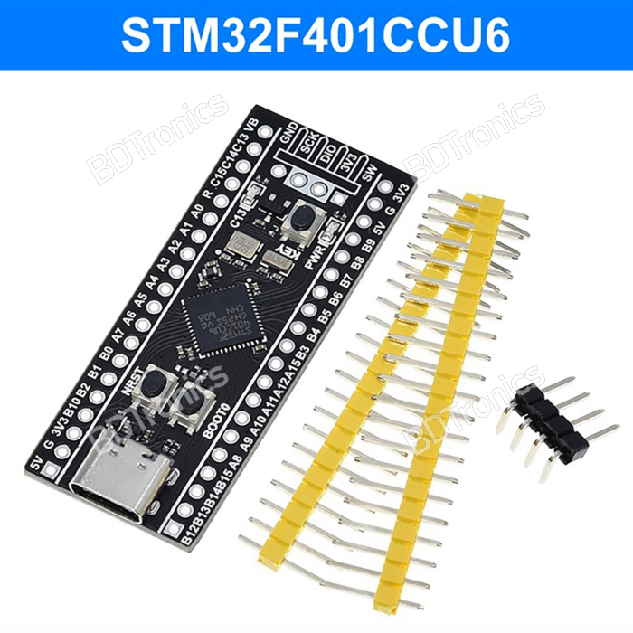 STM32F401CCU6 STM32F4 Minimum System Development Board 3.3V 5V Module ARM Cortex-M4 Micro USB ...