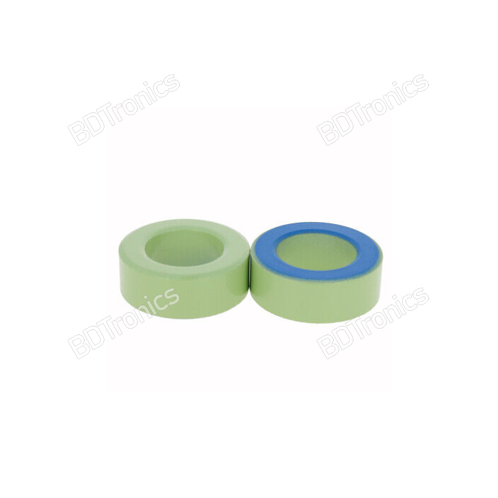 T141-52 Iron Powder Core Ferrite Ring 36x22.4x10.5mm Toroid Blue/Green ...