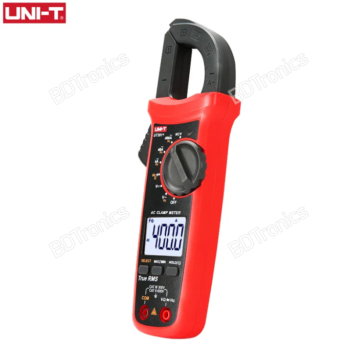 UNI-T UT201+ Digital Clamp Meter 600V AC-DC Voltage 400A AC Current ...