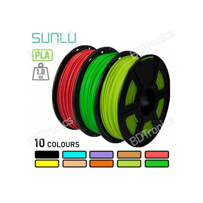 SUNLU PLA Filament for 3D Printing 1.75mm (1Kg) price in BD