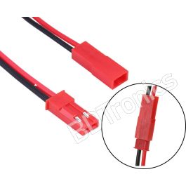 2 Pin JST Male and Female Connector Plug With Cable in Bangladesh