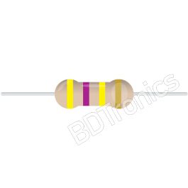 resistor color code 470 ohm